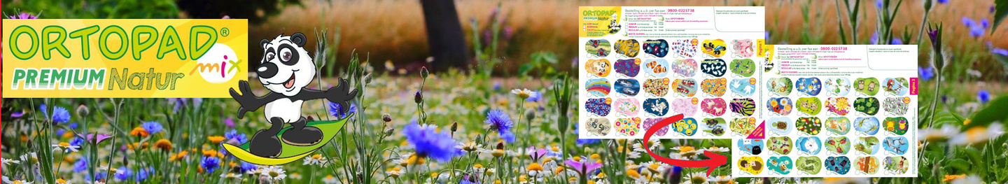 Oogpleisters kinderen ORTOPAD® Mix PREMIUM Natur